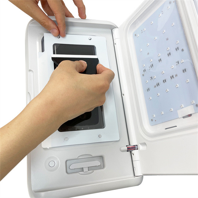 395NM UV Smartphone Sanitizer machine With 30+ Lamps